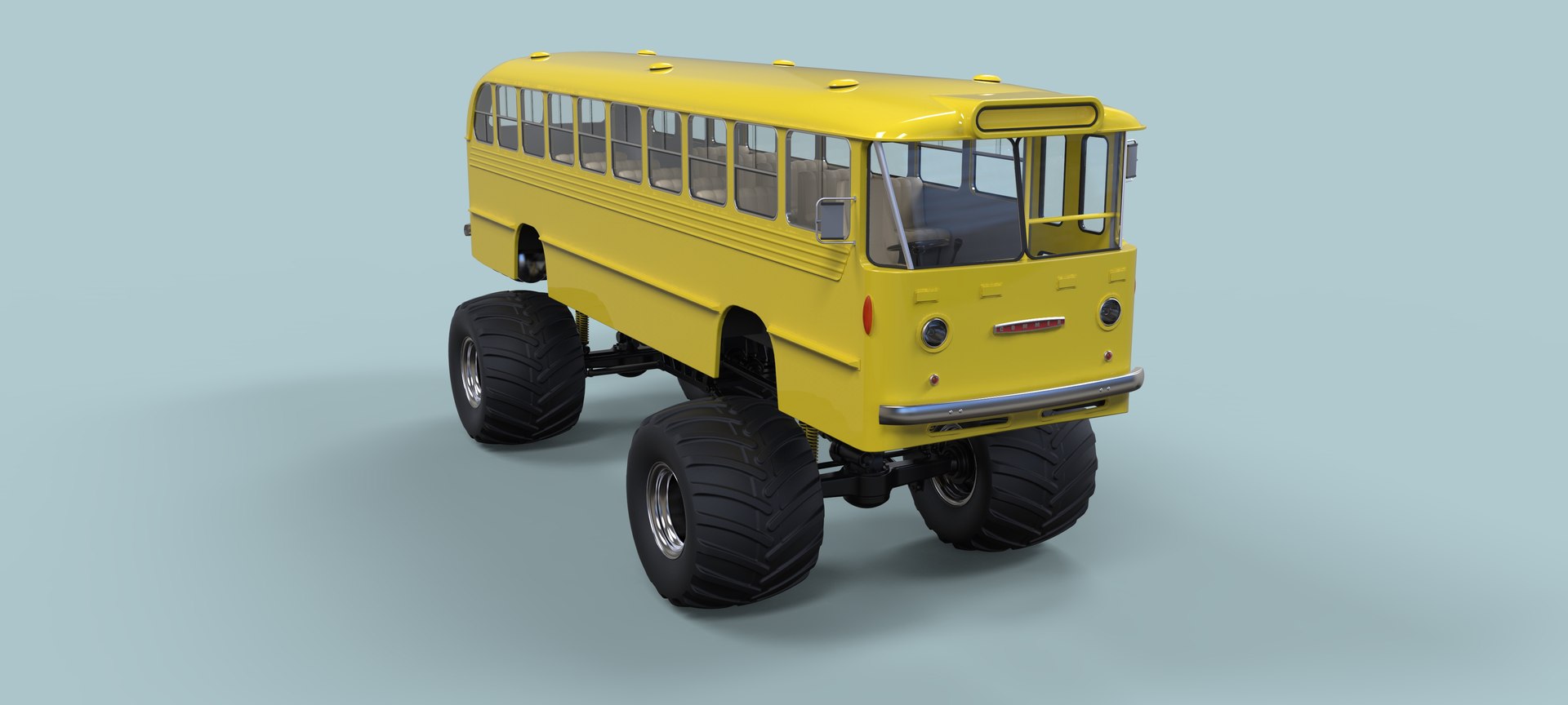 Bus Monster 3D - TurboSquid 1632965