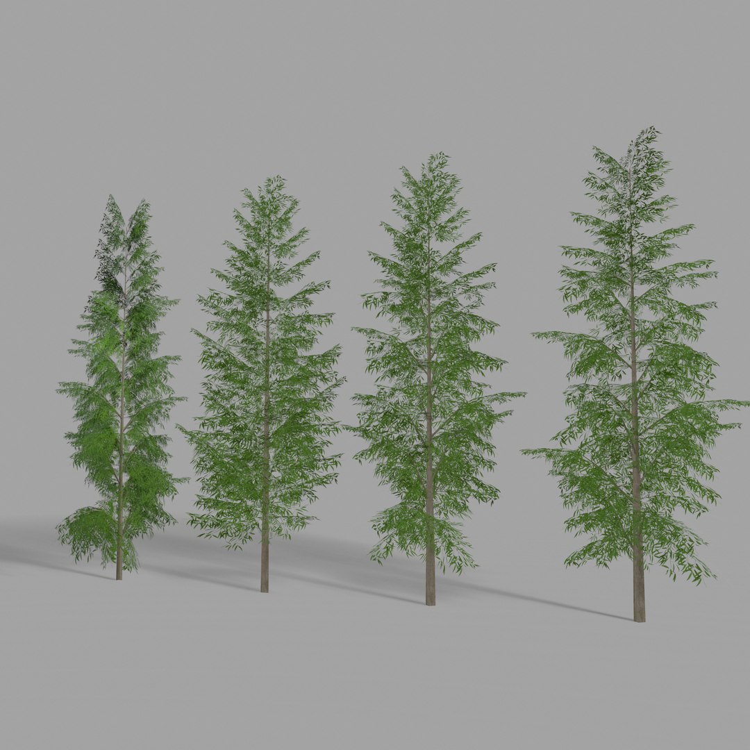3D Landscape Trees Model - TurboSquid 1248203