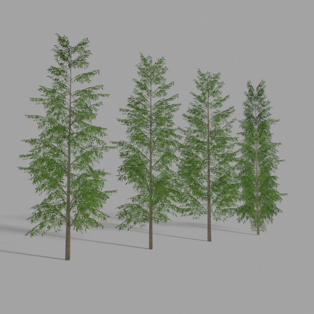 3D Landscape Trees Model - TurboSquid 1248203