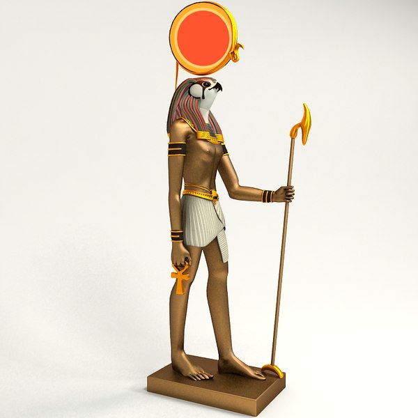 anubis osiris thoth 3d model