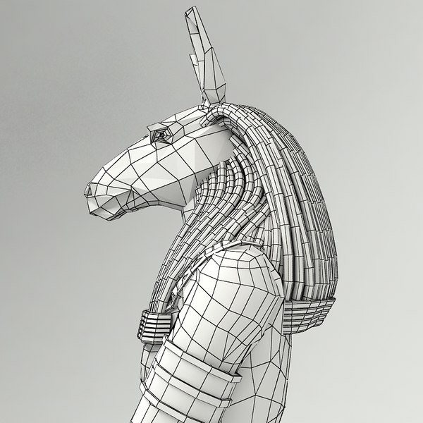 anubis osiris thoth 3d model