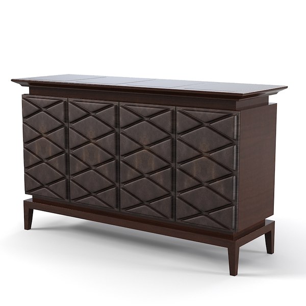 modern service commode 3d model