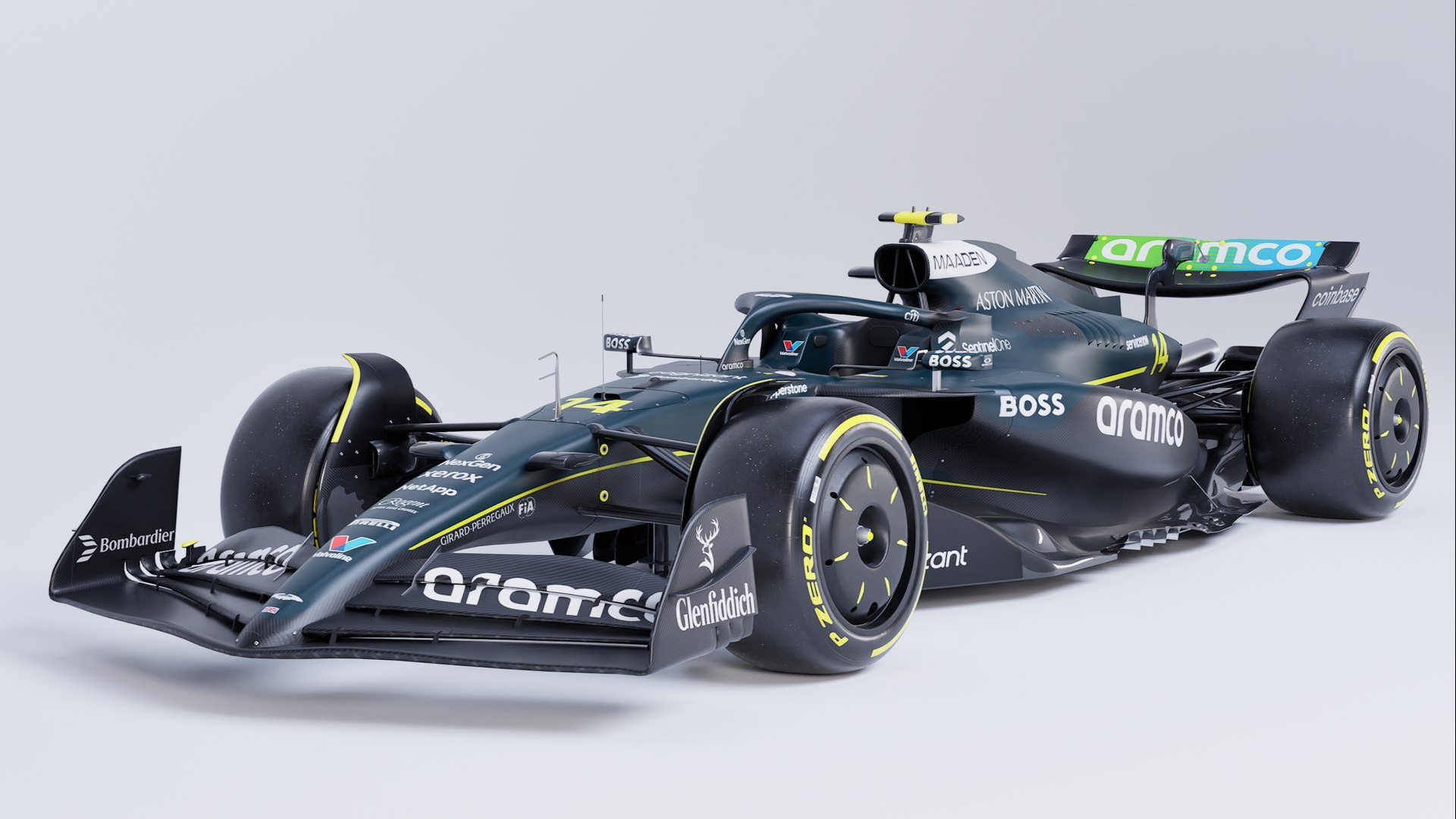 F1 2025 Aston Martin AMR25 Formula 1 Race Car 3D - TurboSquid 2390780