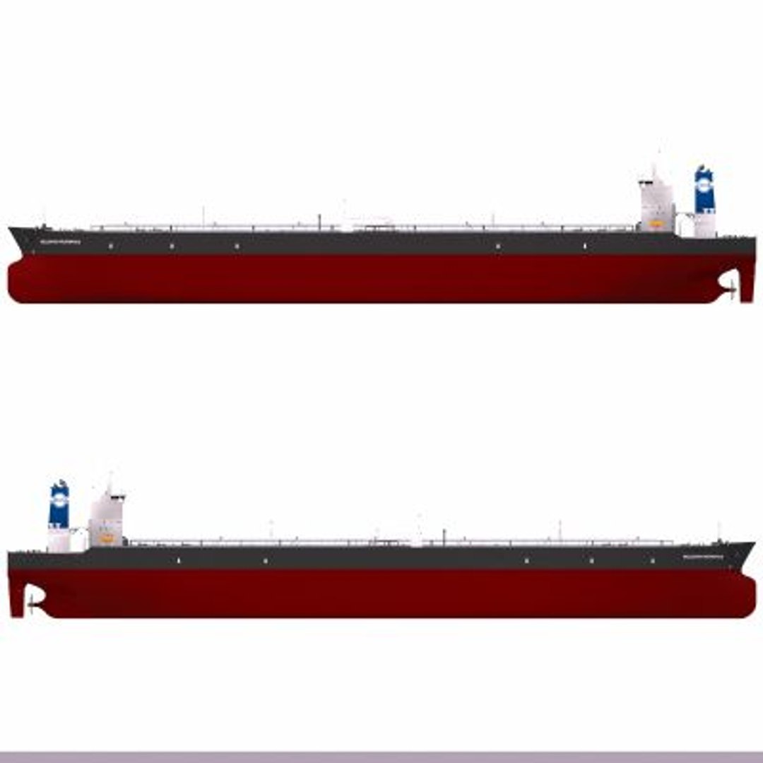 3d Super Tanker Model