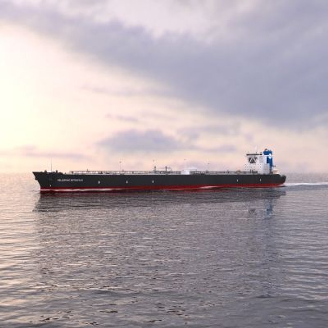 3d Super Tanker Model