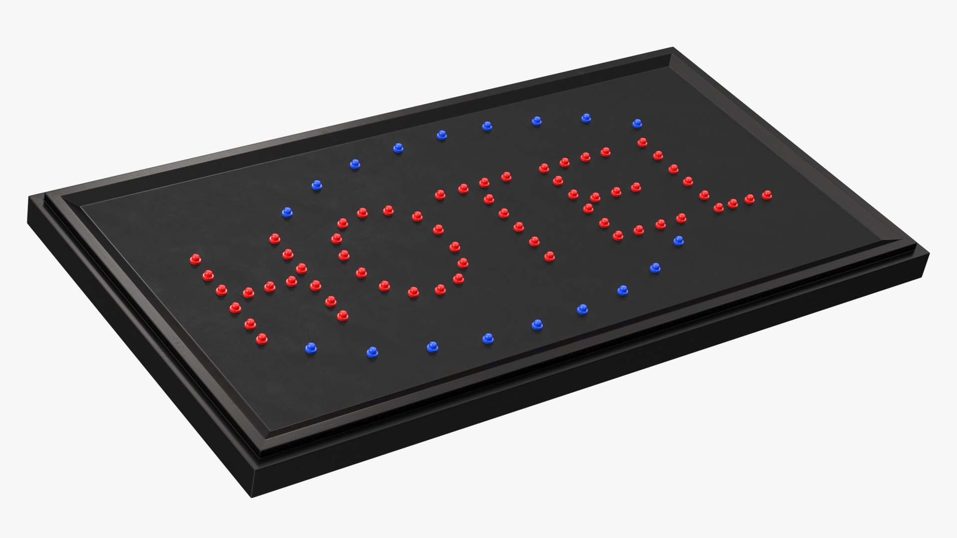 3D Hotel Neon LED Light Sign Board OFF - TurboSquid 2108919