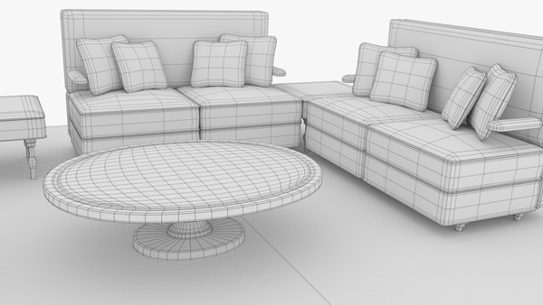 3D Sitting Area model - TurboSquid 1808392