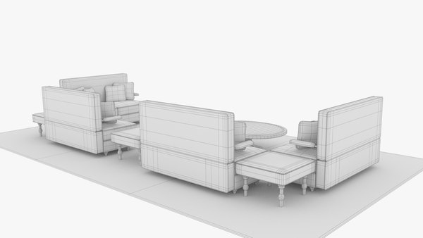 3D Sitting Area model - TurboSquid 1808392