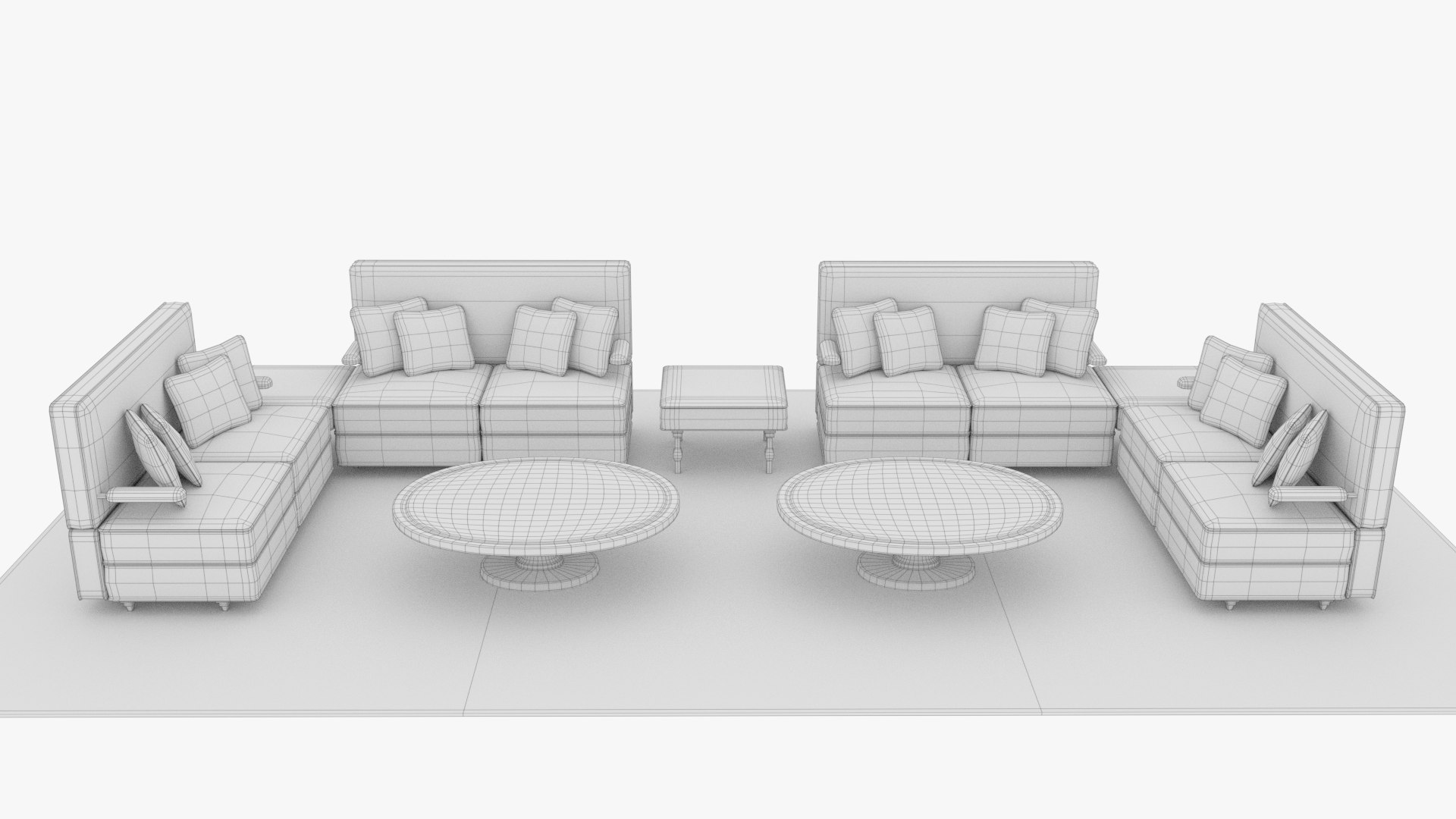 3D Sitting Area Model - TurboSquid 1808392