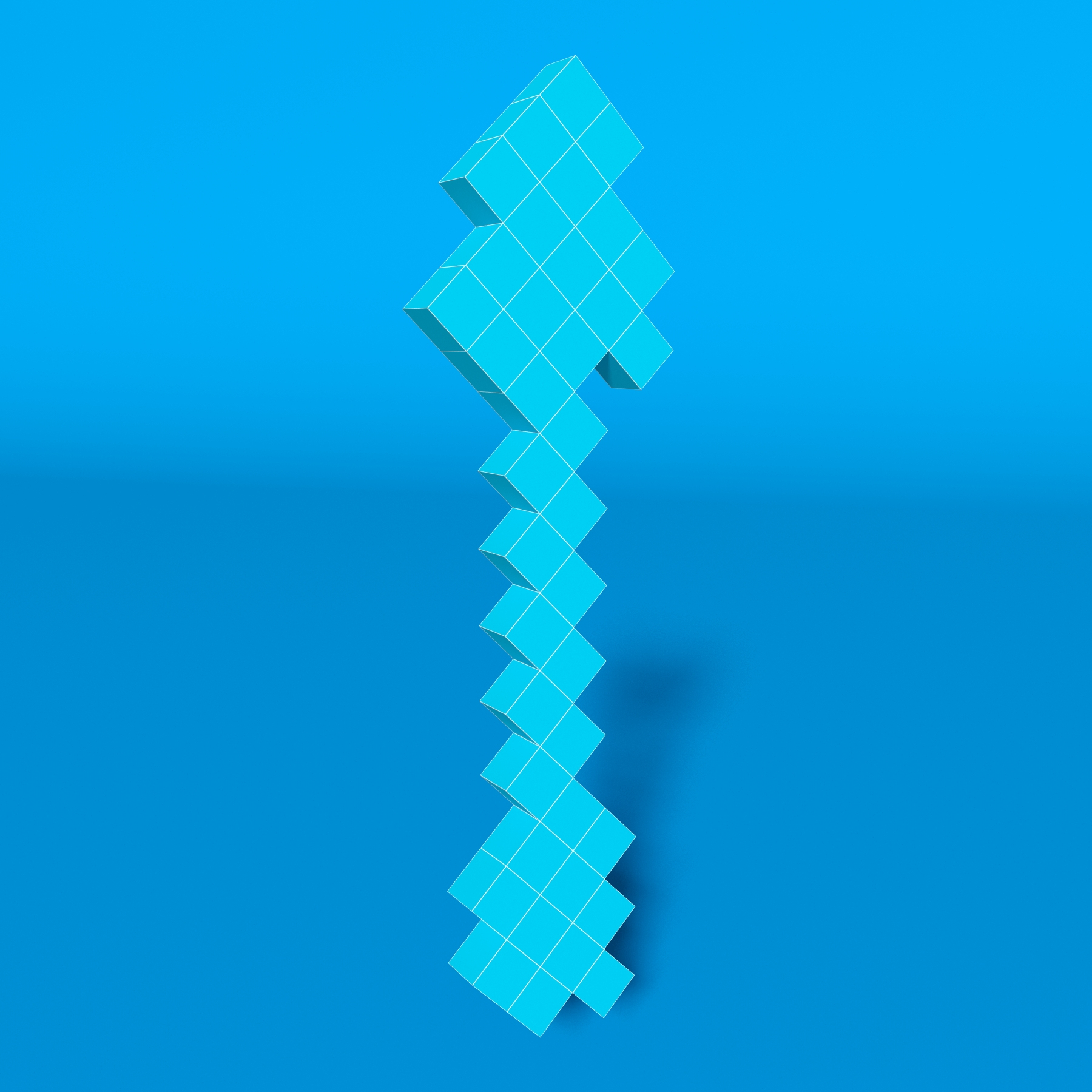 modelo 3d Minecraft modelo de flecha - TurboSquid 1326690