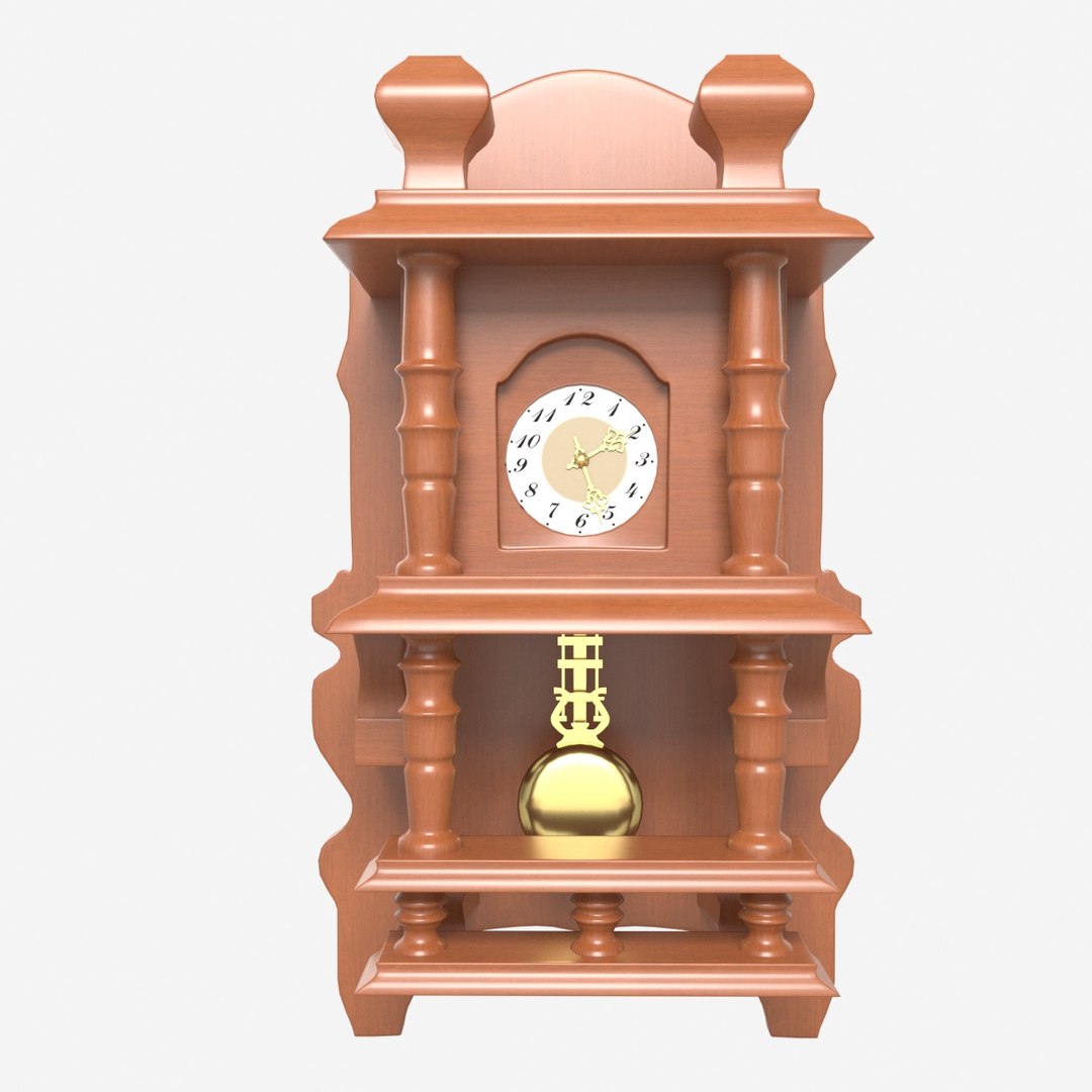 3D Model Wall Clock Pbr - TurboSquid 1485416