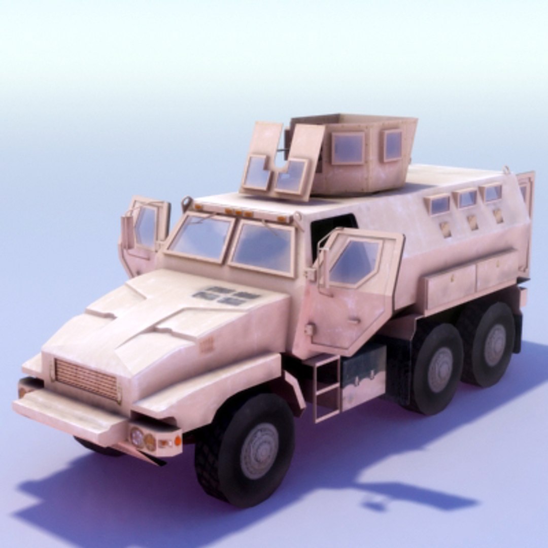 Bae Caiman 6x6 Mrap 3d 3ds