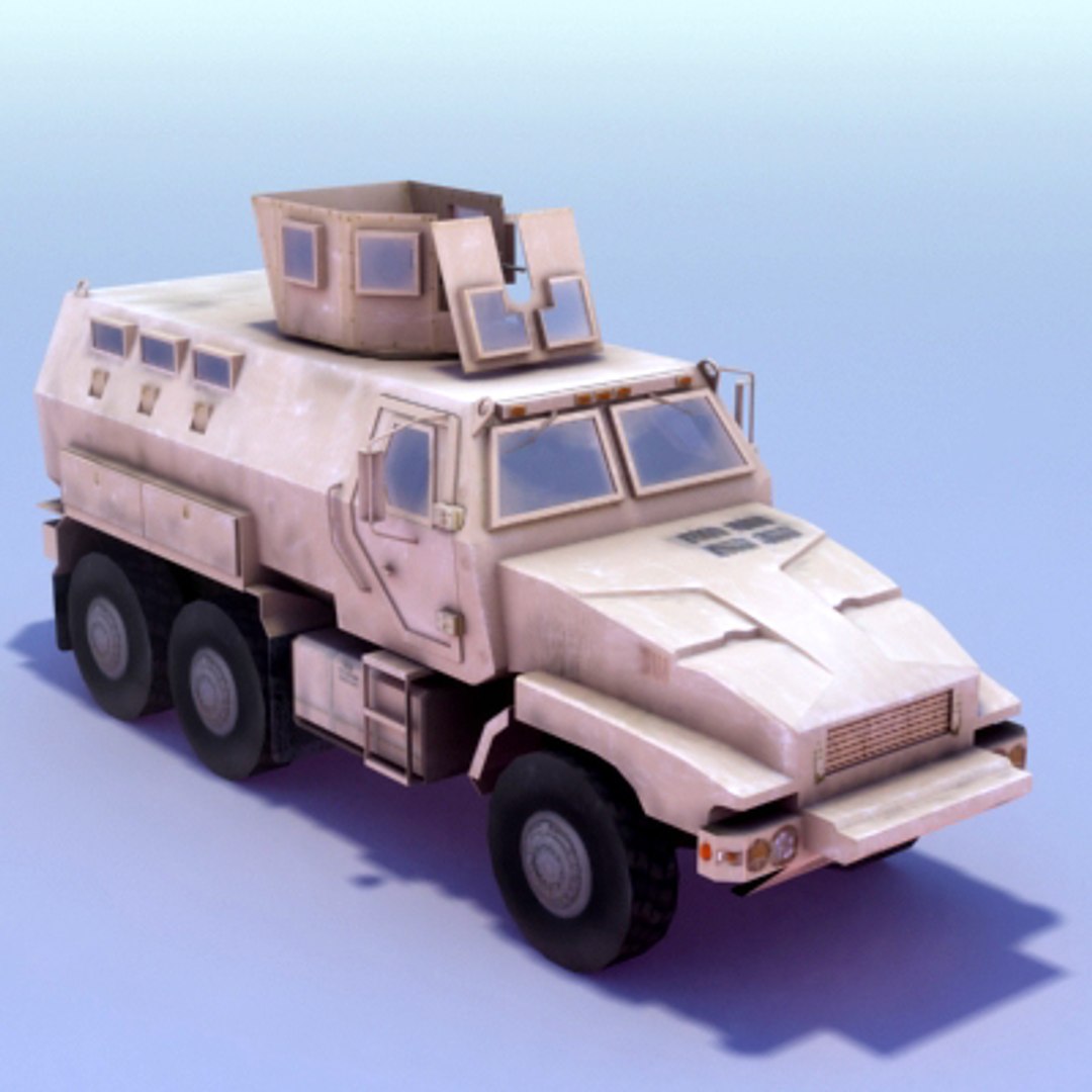 Bae Caiman 6x6 Mrap 3d 3ds