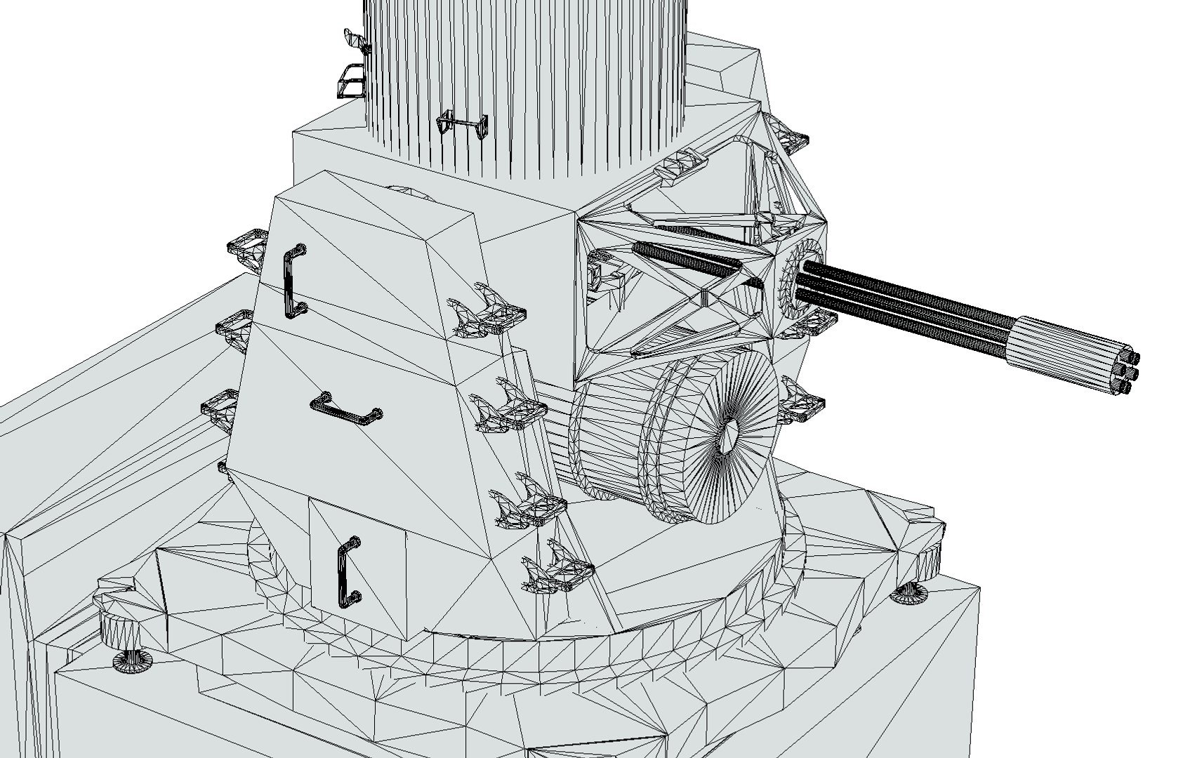 CIWS 3D Model - TurboSquid 2292139