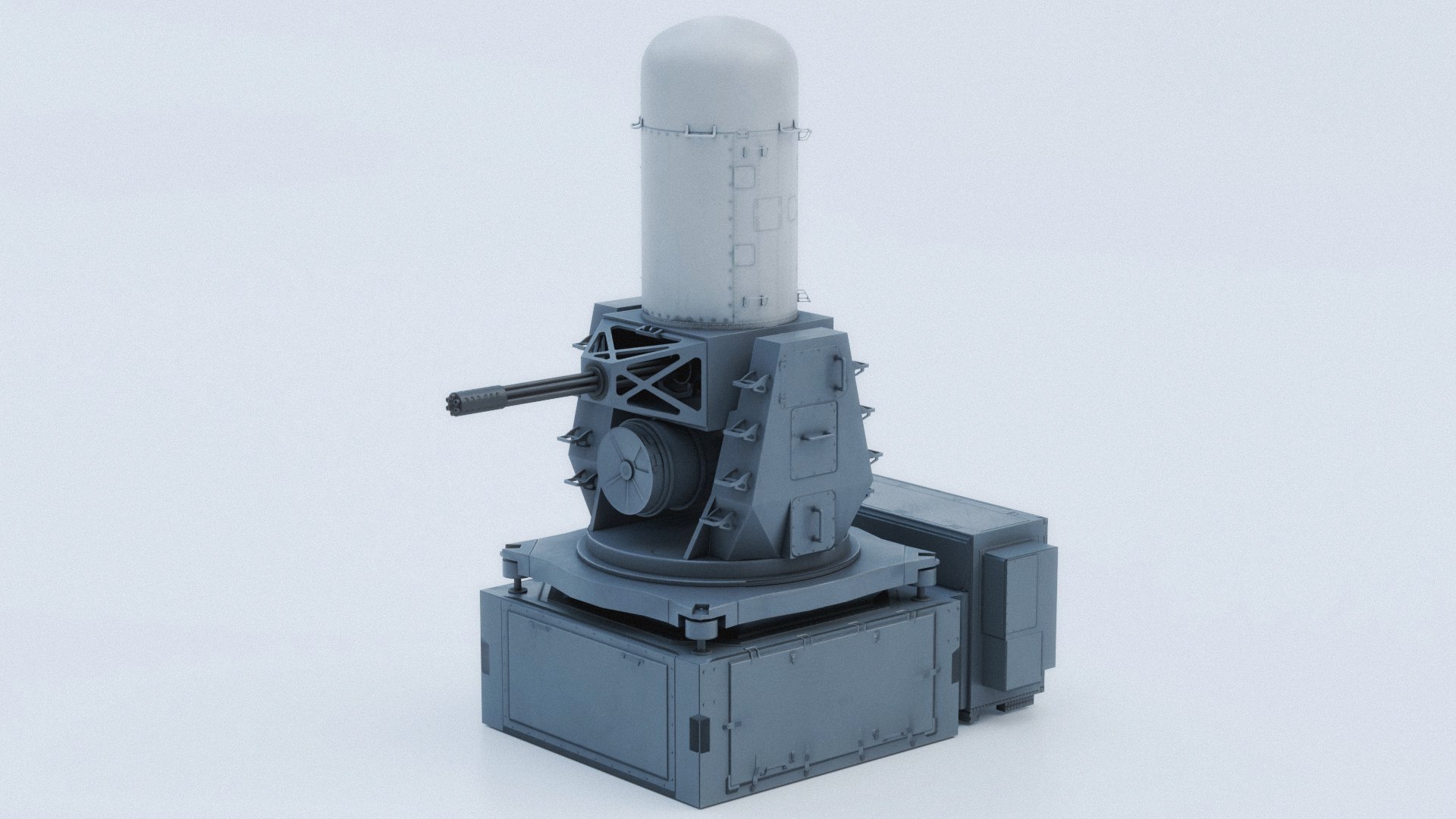 CIWS 3D Model - TurboSquid 2292139