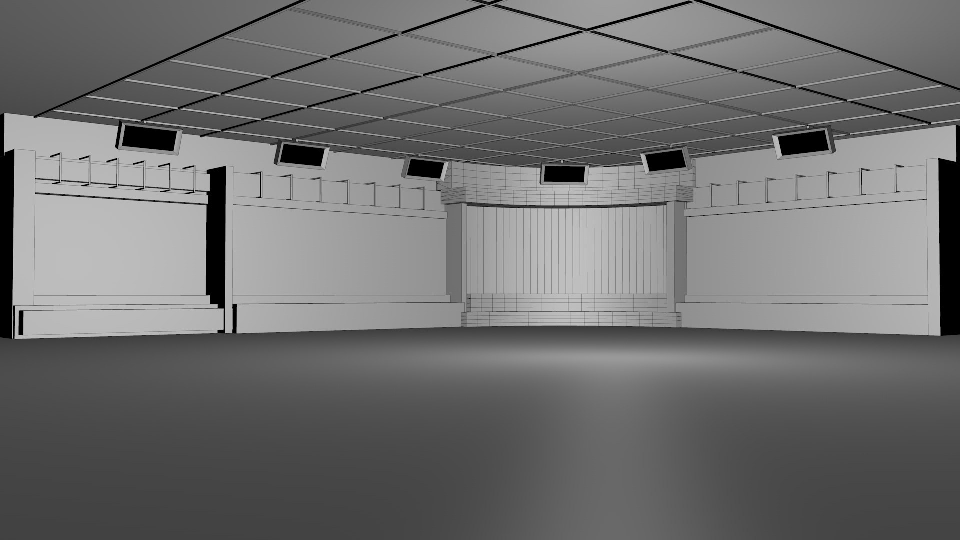 3D Virtual Set Design Tv Model - TurboSquid 1696595