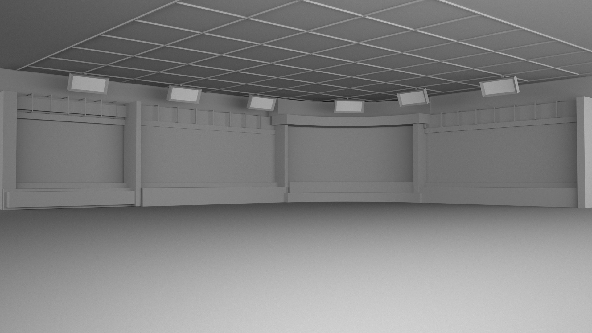 3D Virtual Set Design Tv Model - TurboSquid 1696595