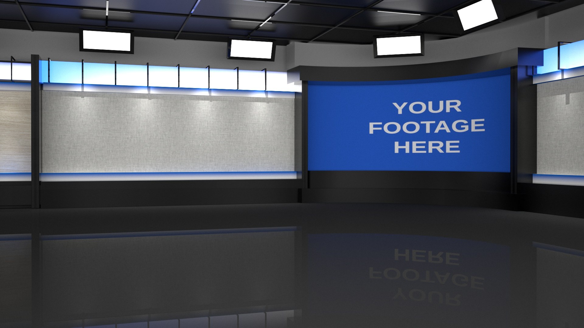 3D Virtual Set Design Tv Model - TurboSquid 1696595