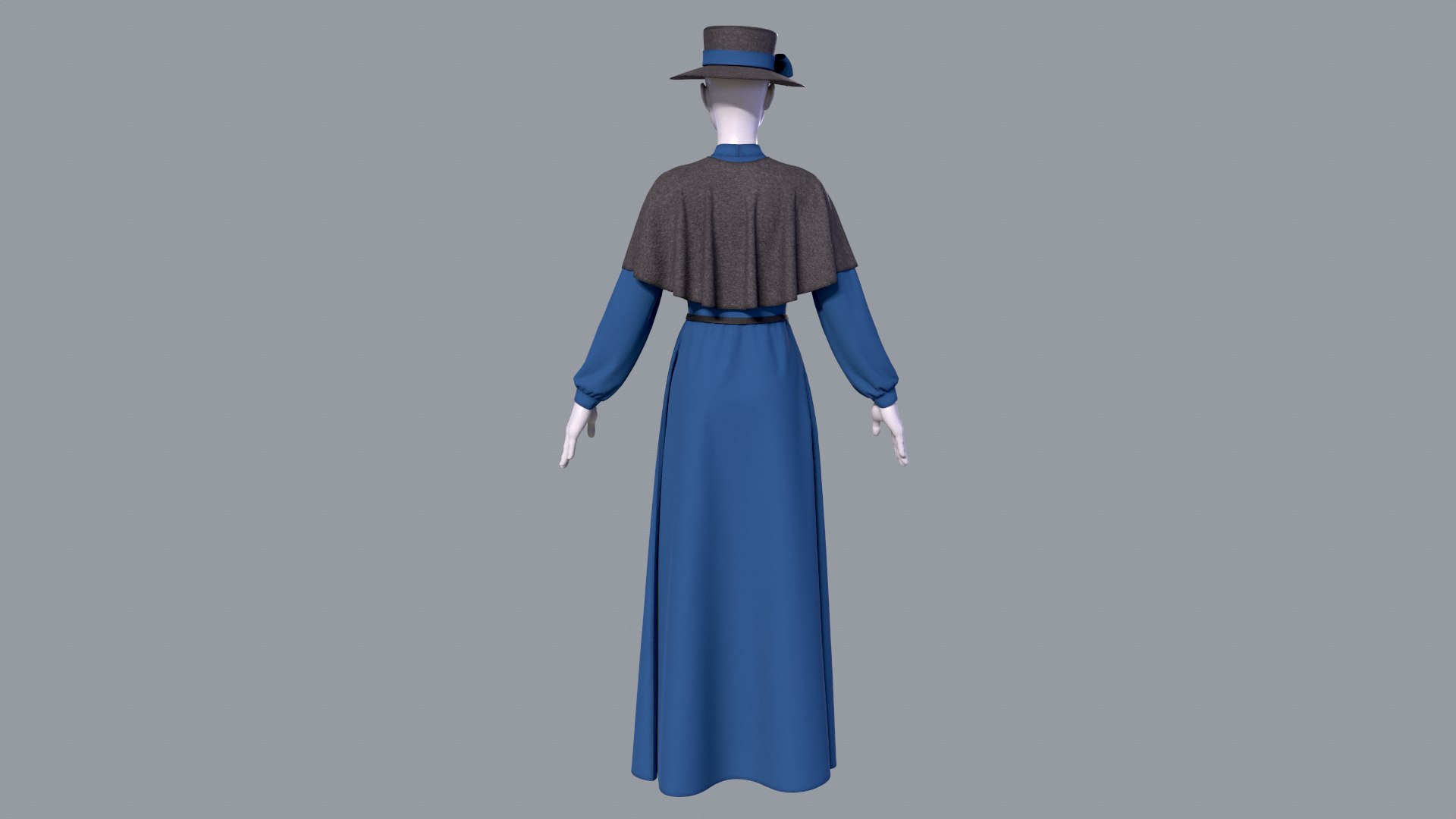 Victorian Dress 3D - TurboSquid 2438939