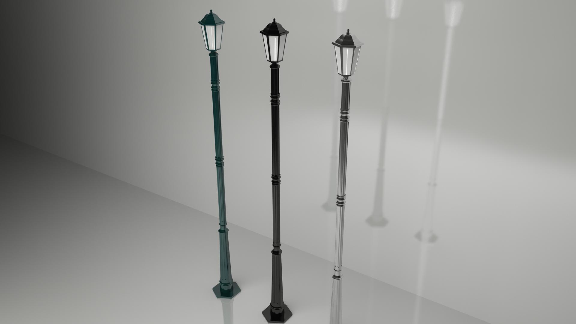 3d Max Street Lights