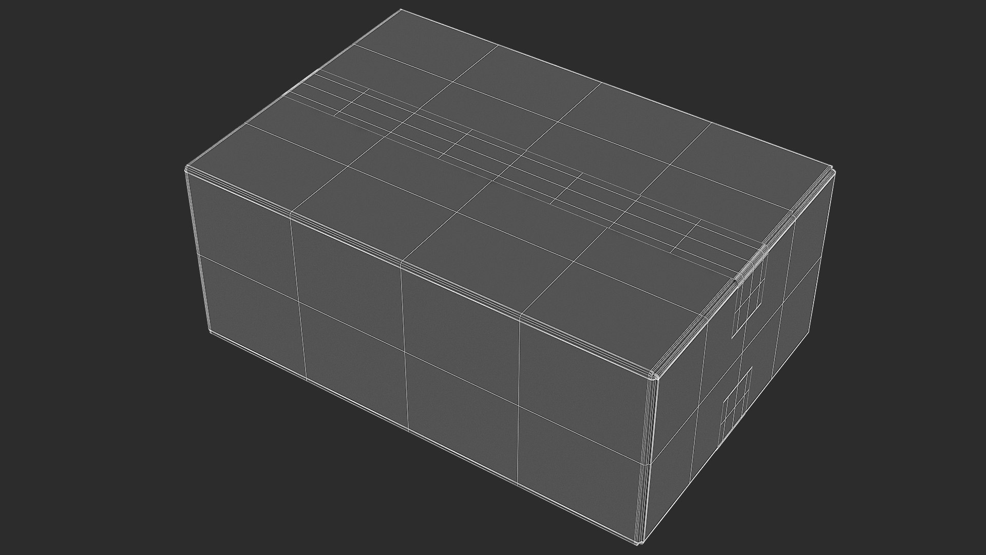 Cardboard Box 2 Closed V1 3D Model - TurboSquid 2287069