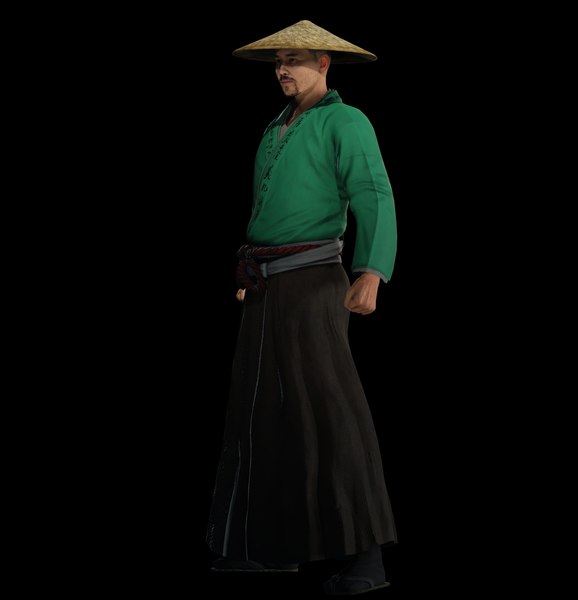 Samurai model - TurboSquid 1855864