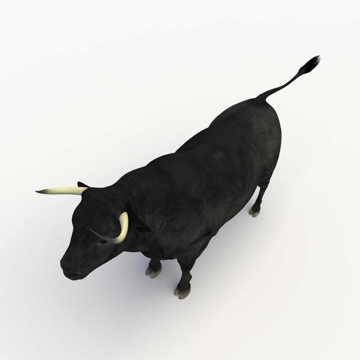 Bull rigged 3D model - TurboSquid 1192640