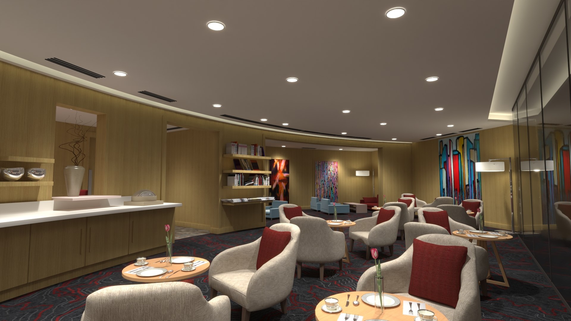 VIP Lounge 3D Model - TurboSquid 2077150