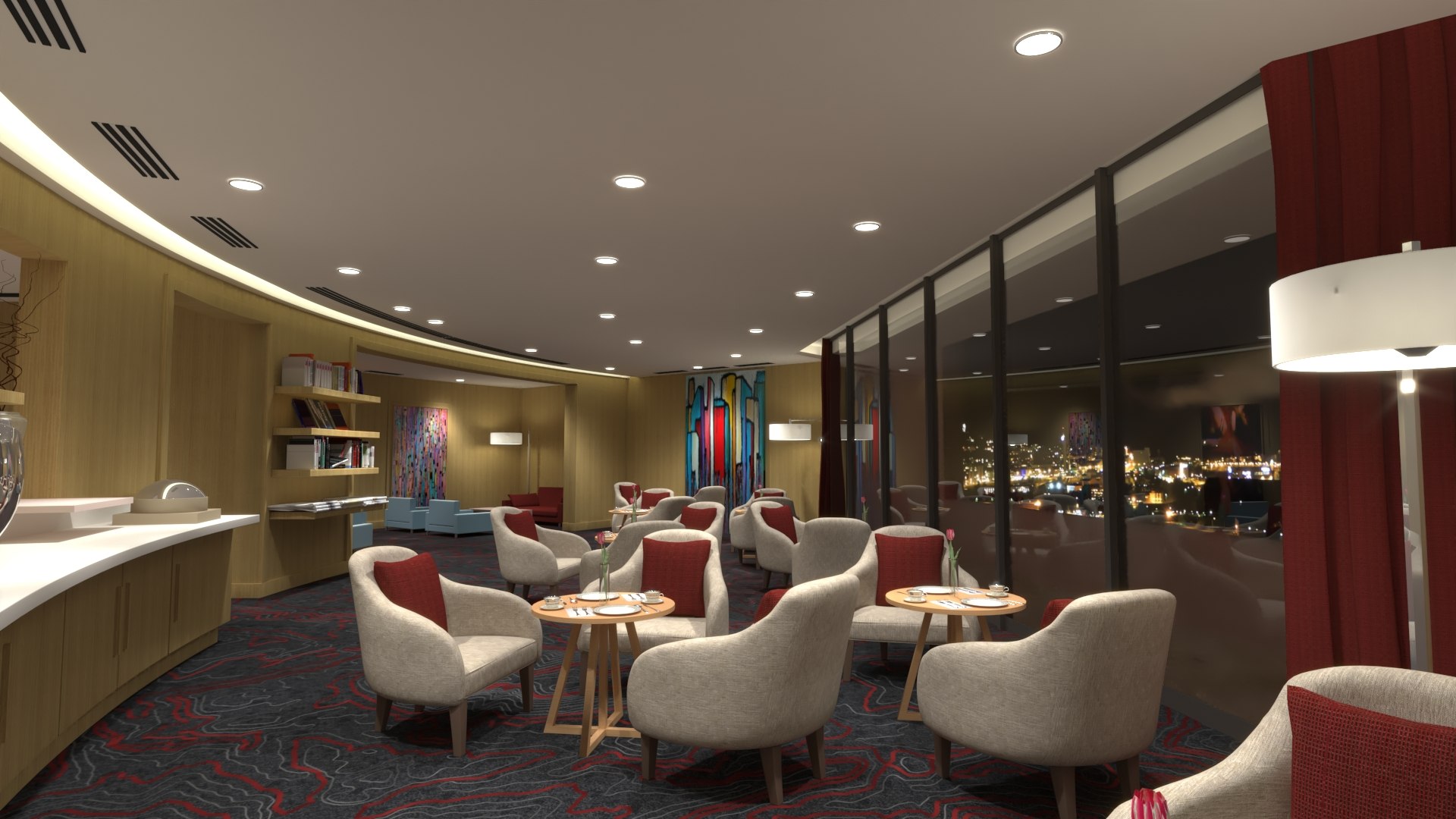 VIP Lounge 3D Model - TurboSquid 2077150