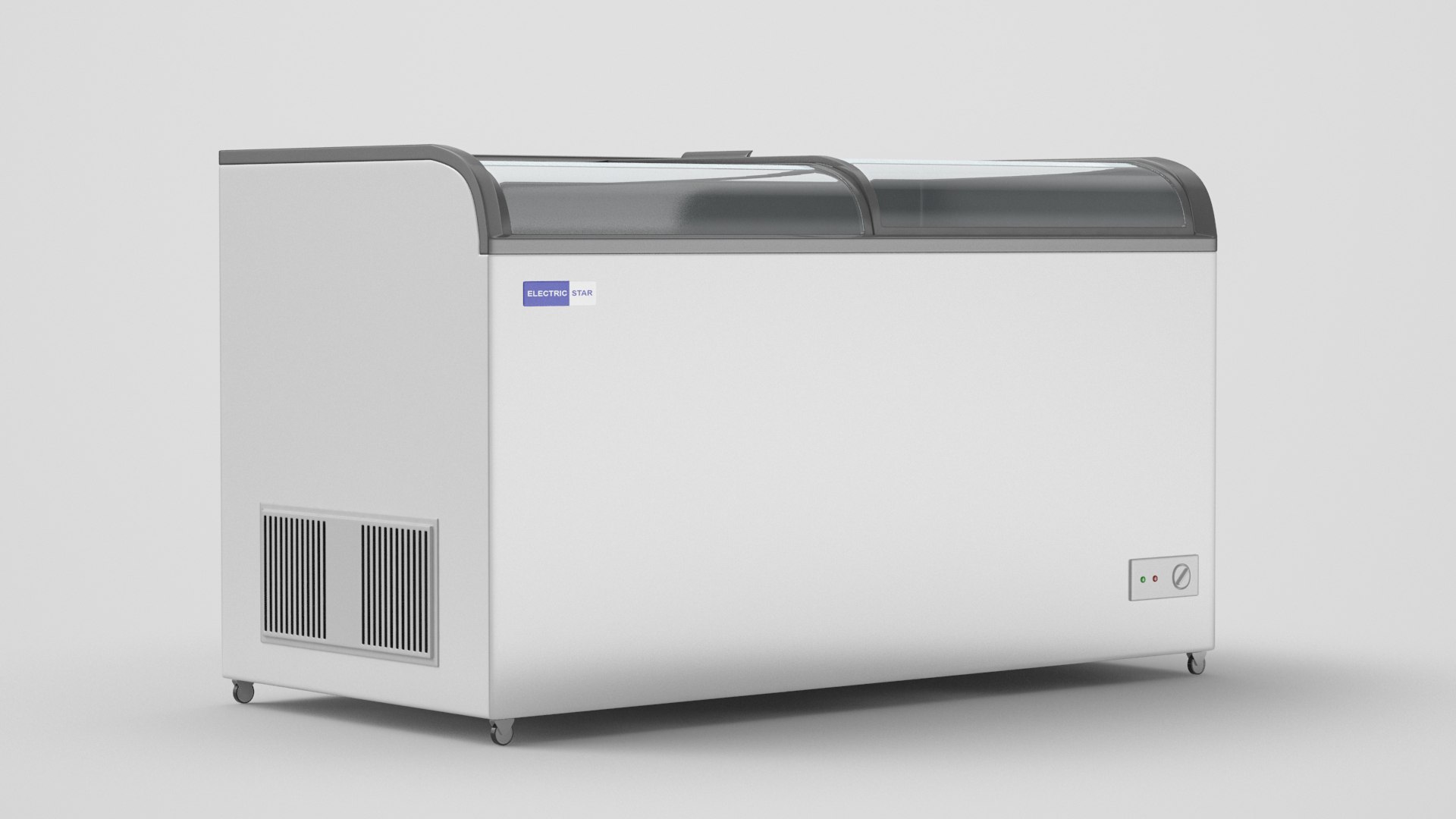 3D Model Supermarket Chest Freezer - TurboSquid 1643228