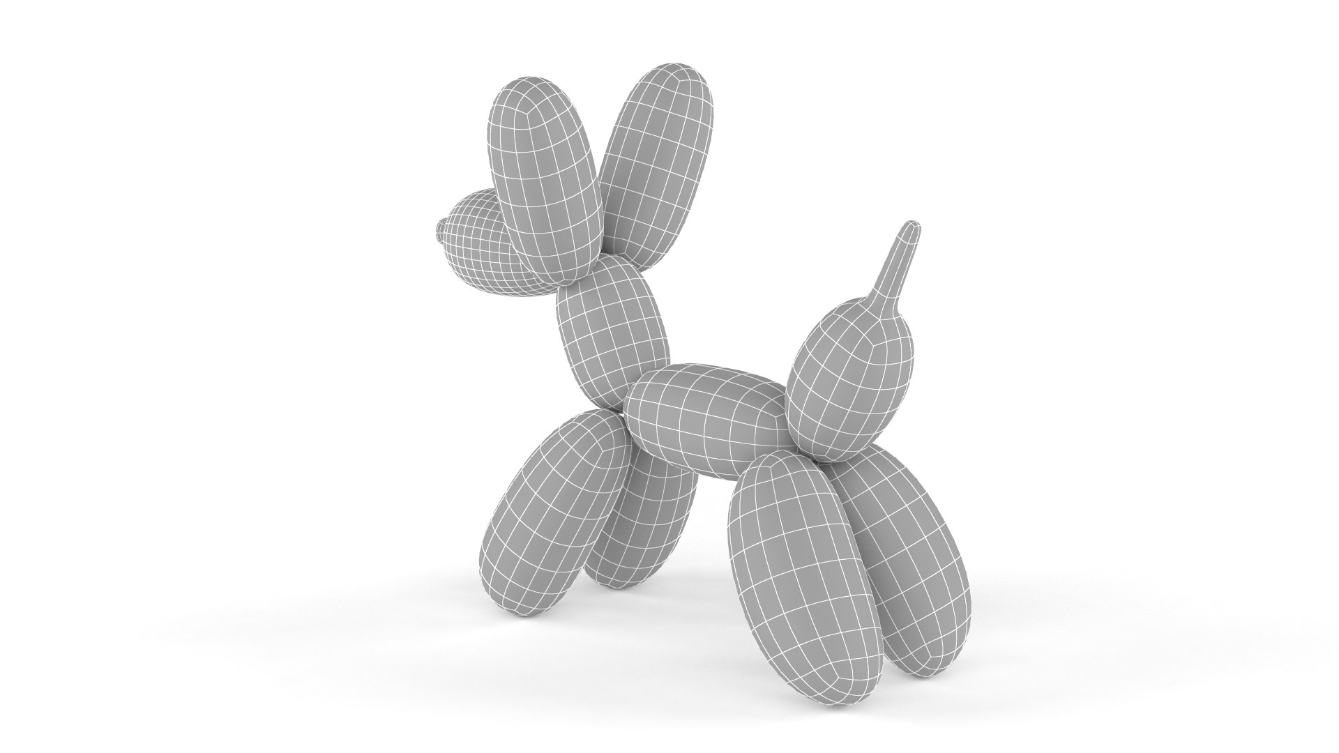 3D Model Balloon Dog - TurboSquid 1834020
