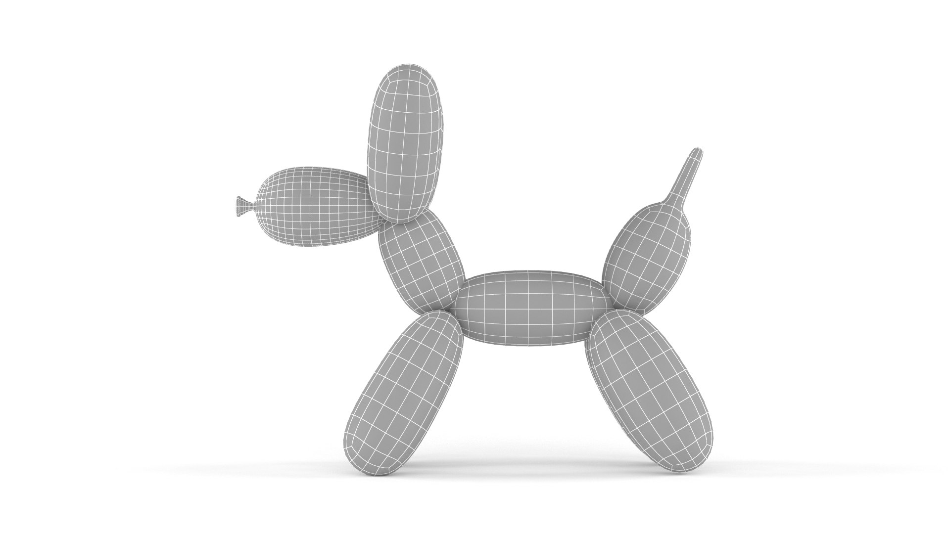3D Model Balloon Dog - TurboSquid 1834020