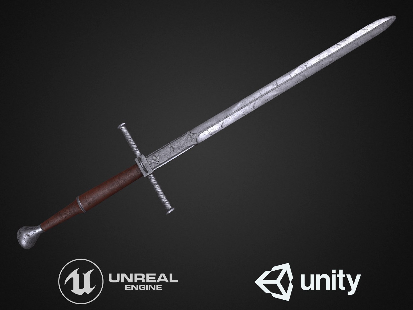 Medieval Sword 3D Model - TurboSquid 1757255