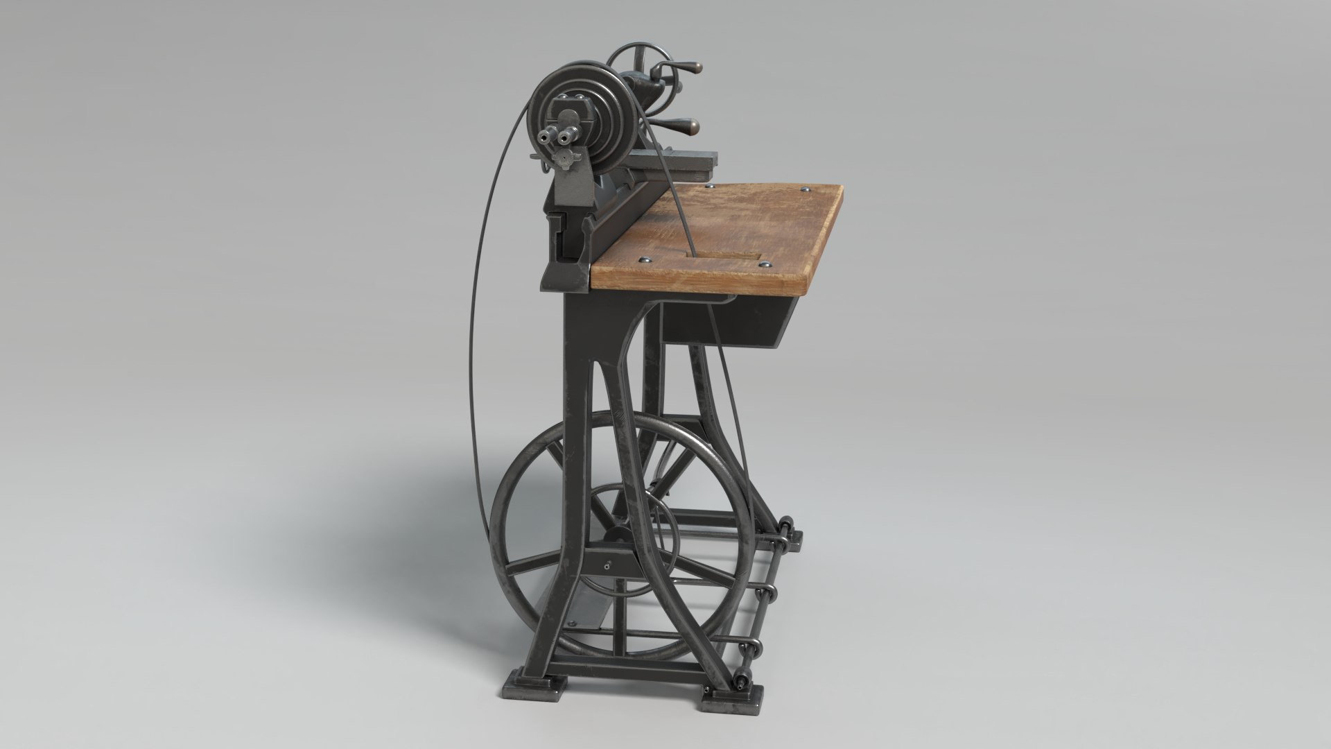 Old Machine 3D Model - TurboSquid 1508899