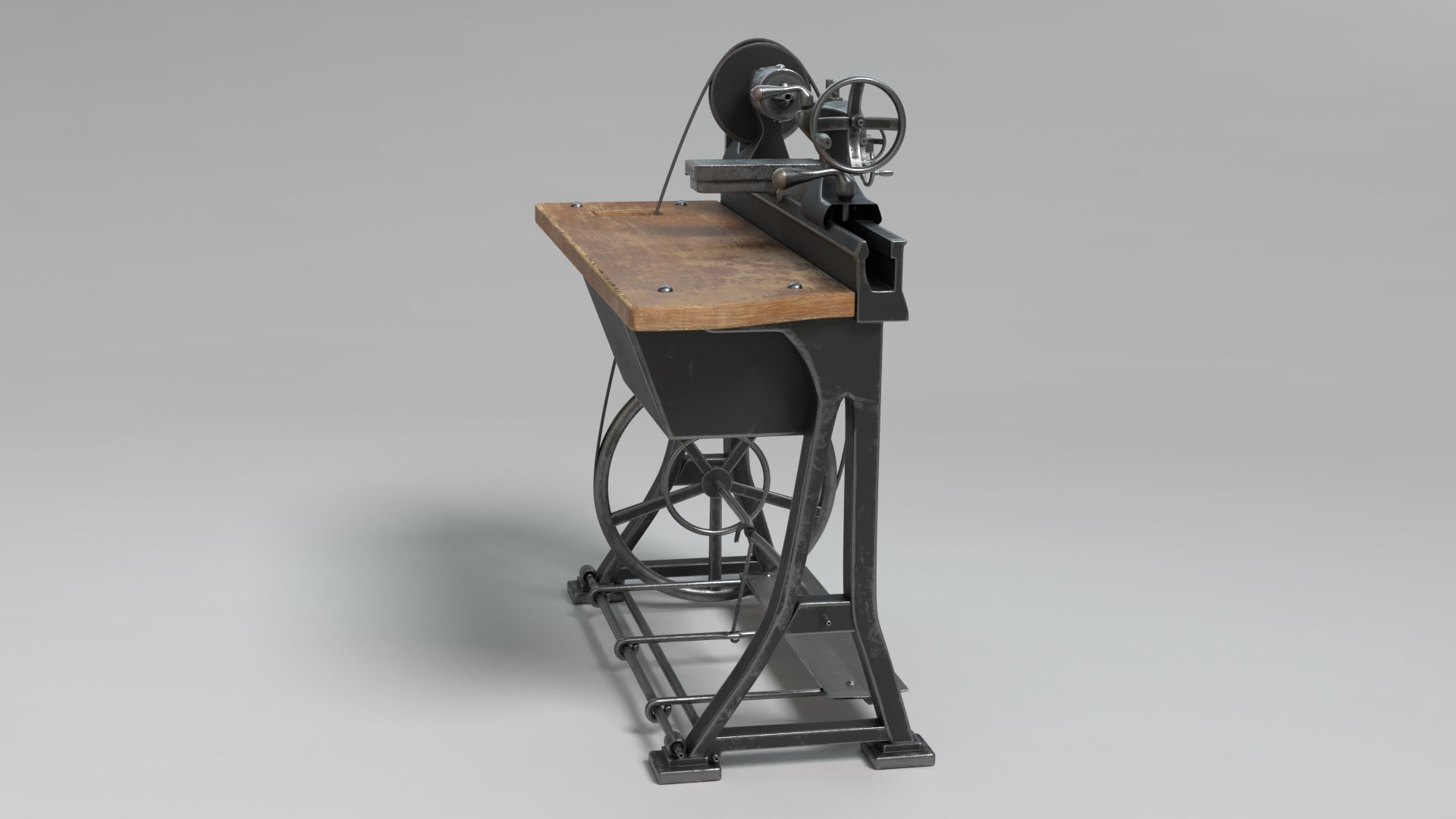 Old Machine 3D Model - TurboSquid 1508899