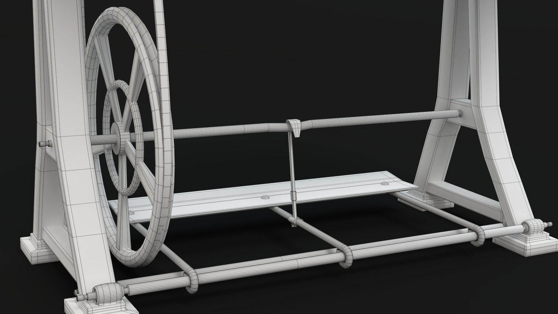 Old Machine 3D Model - TurboSquid 1508899