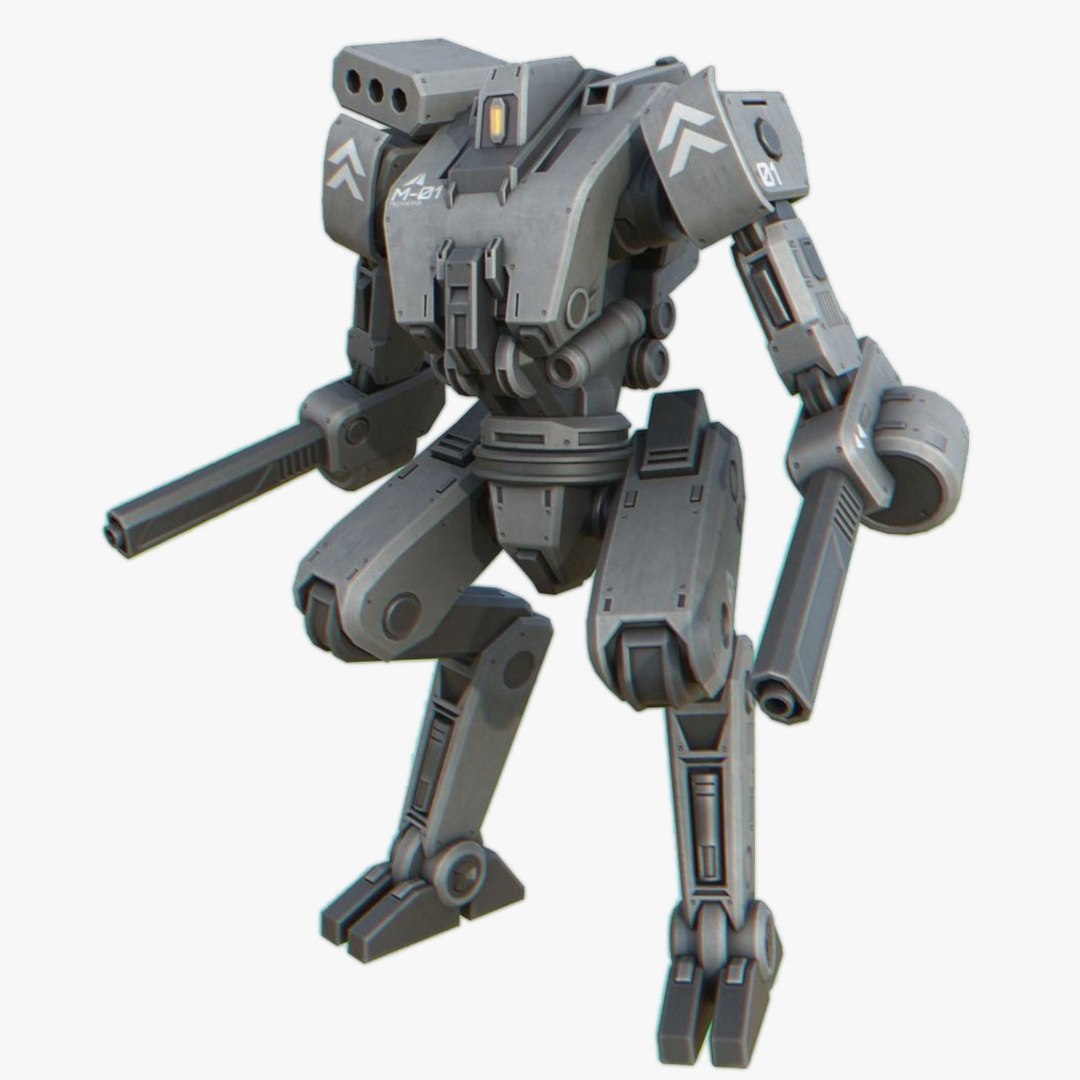 Mech 3D Model - TurboSquid 2390920