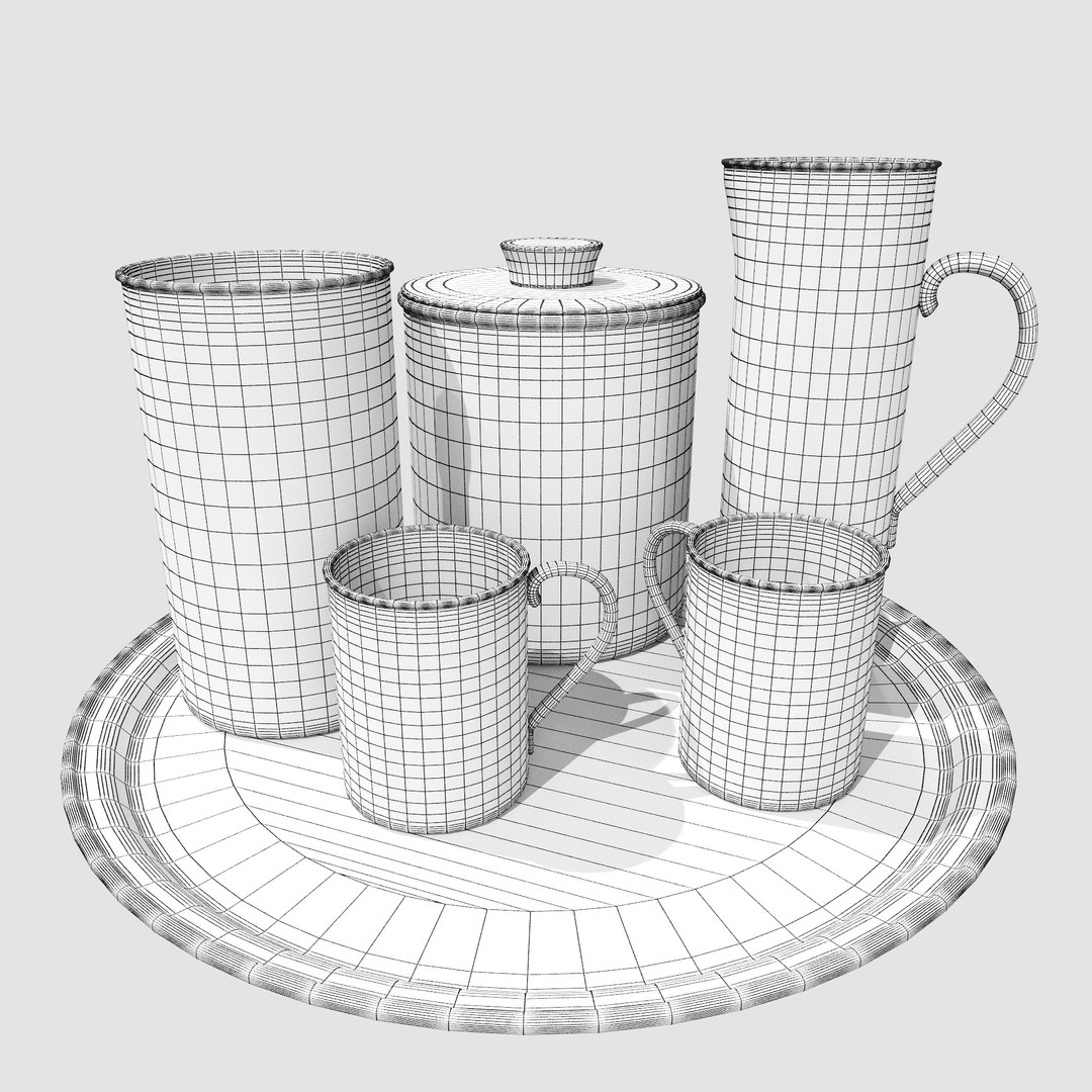 3D Bartender Tools Set 200 Pitchers Model - TurboSquid 2244512