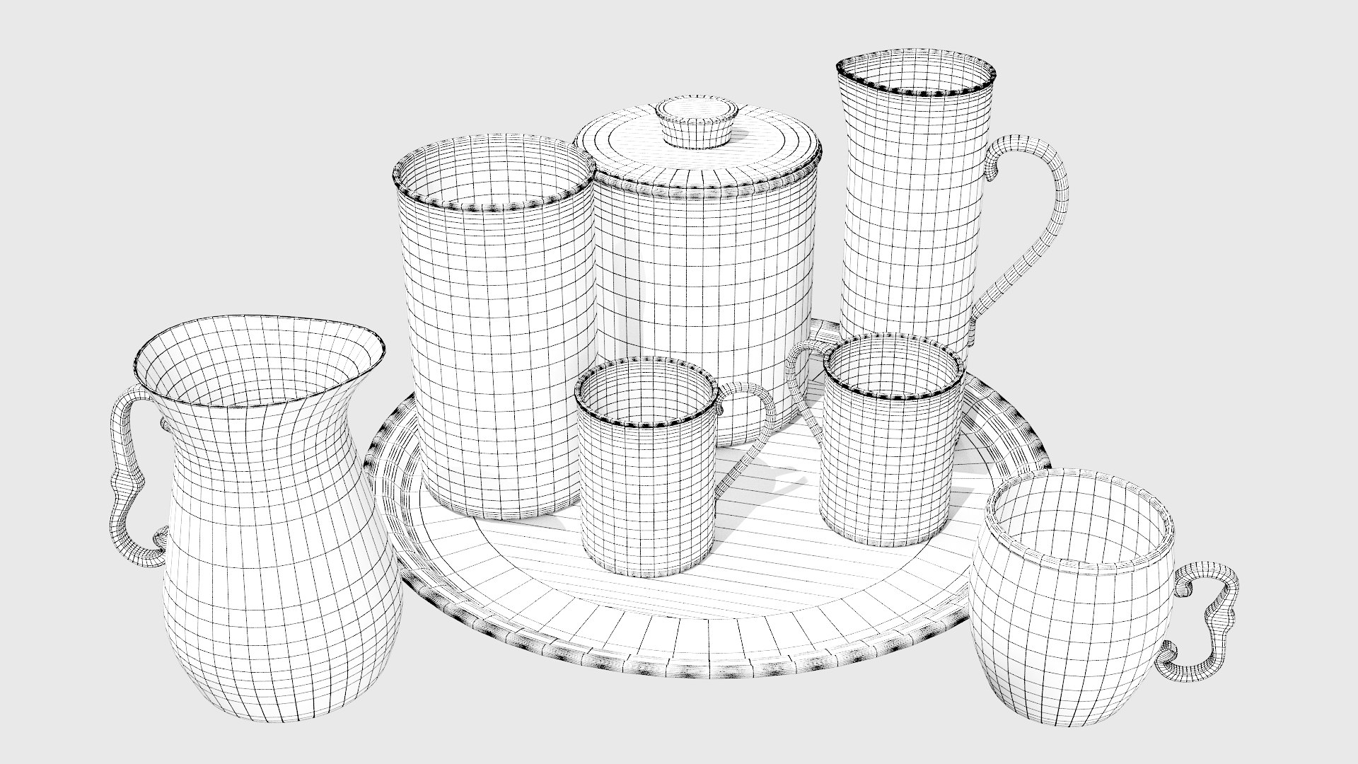 3D Bartender Tools Set 200 Pitchers Model - TurboSquid 2244512