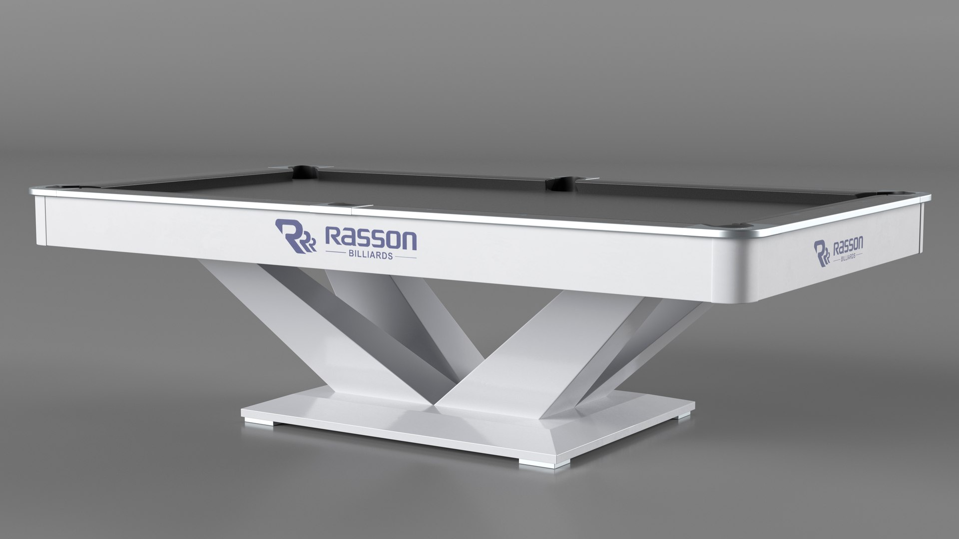 Professional Pool Table Rasson Black 3D Model - TurboSquid 2188793