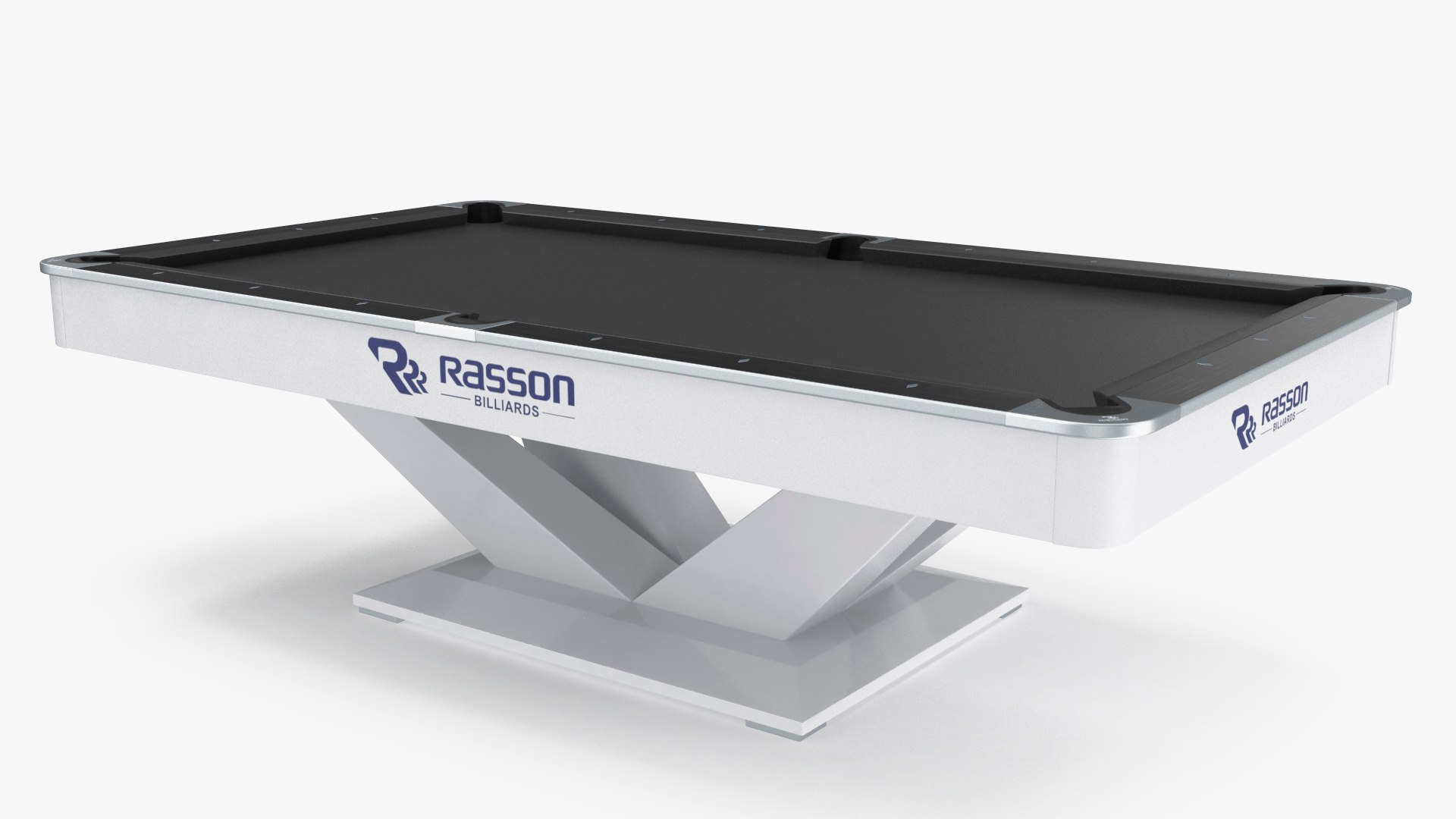 Professional Pool Table Rasson Black 3D Model - TurboSquid 2188793