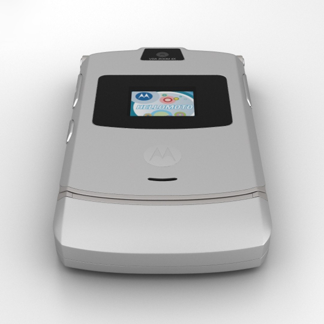 3D model motorola razr v3 - TurboSquid 1340238