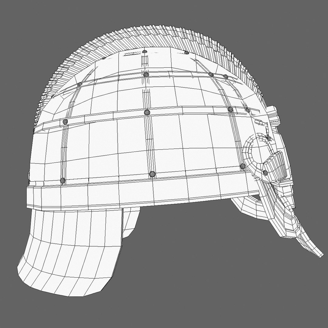 Swedish Goggle Helmet 3d Max