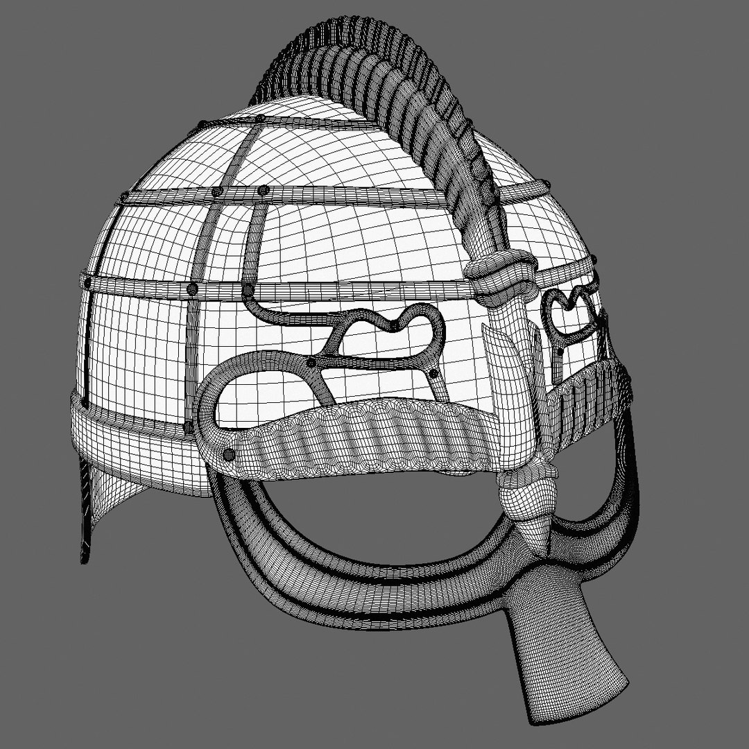 Swedish Goggle Helmet 3d Max