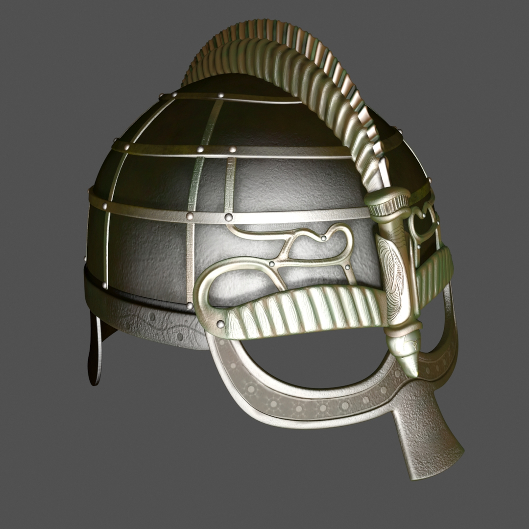 Swedish Goggle Helmet 3d Max