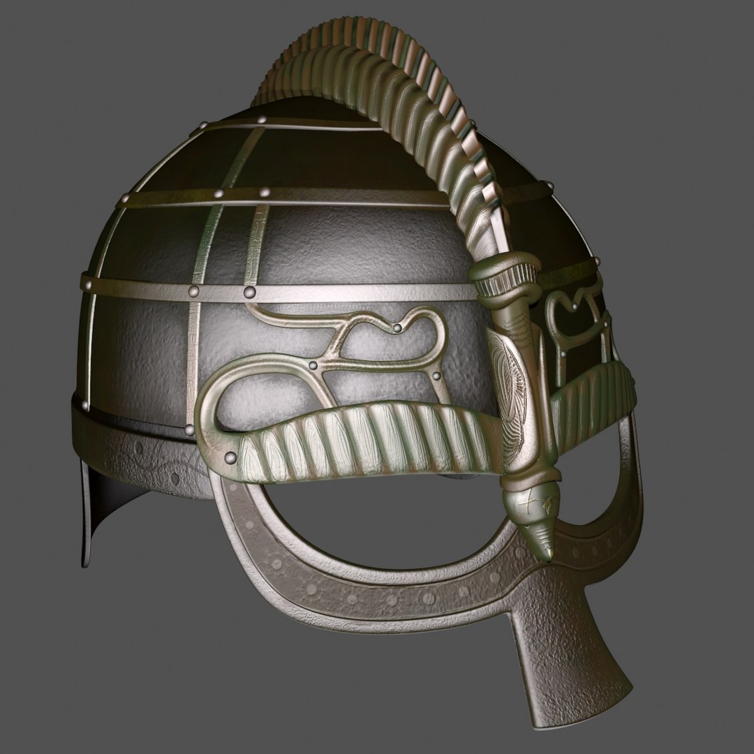 Swedish Goggle Helmet 3d Max