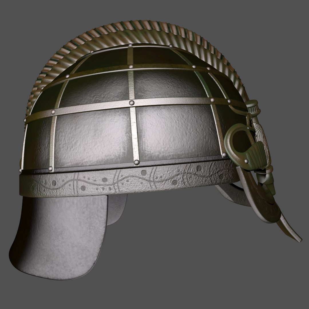 Swedish Goggle Helmet 3d Max