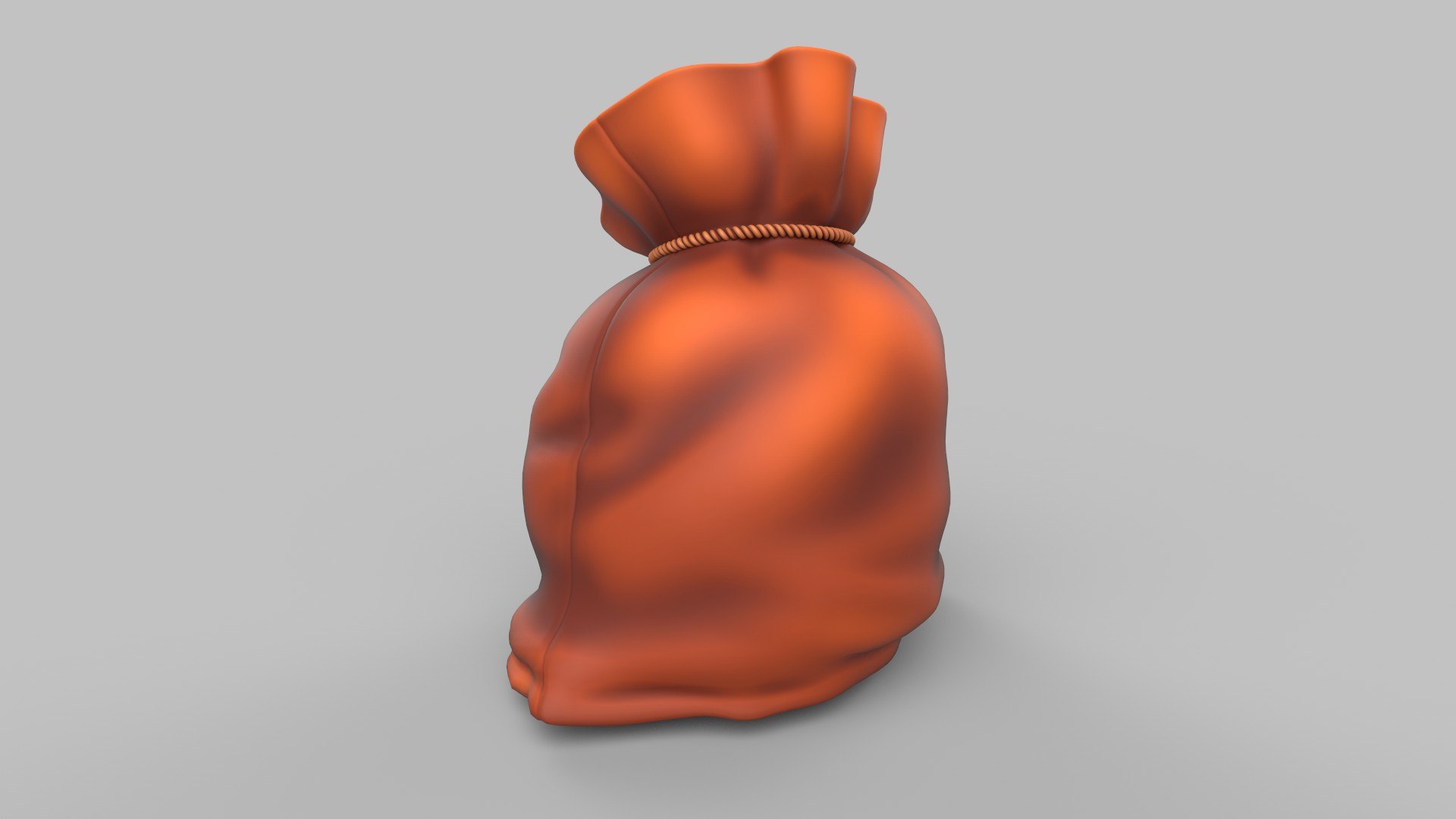 3D Gold Coin Bag - TurboSquid 2252109