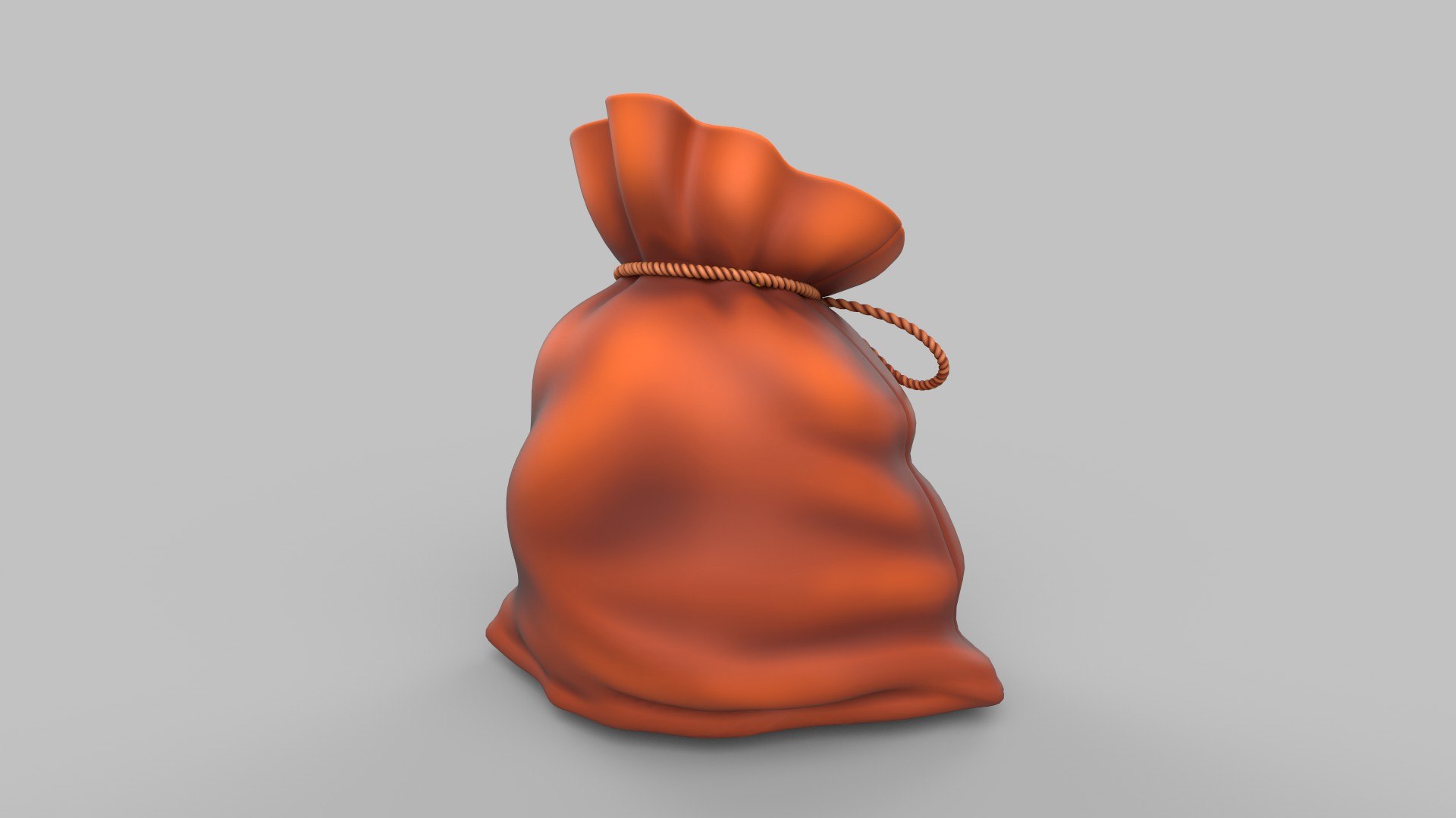 3D Gold Coin Bag - TurboSquid 2252109