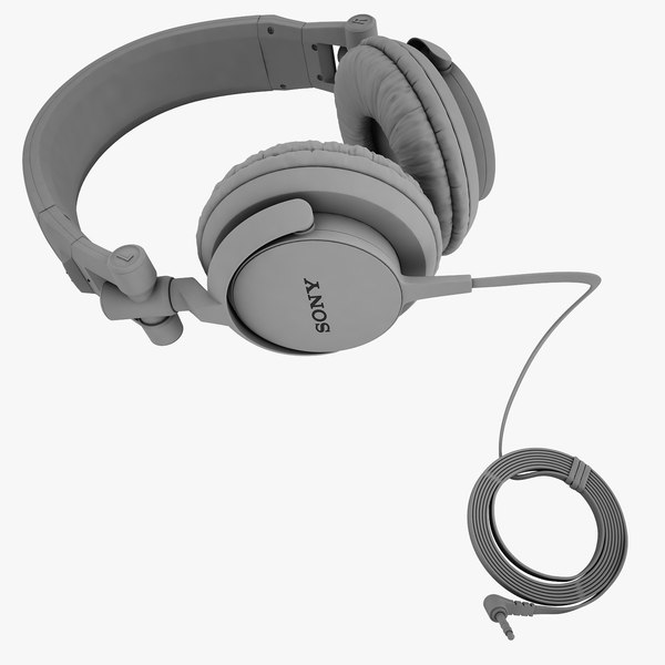 3d model sony mdr-v55